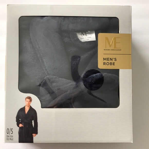 Modern Expressions | Other | Mens Modern Expressions Navy Blue Bath ...